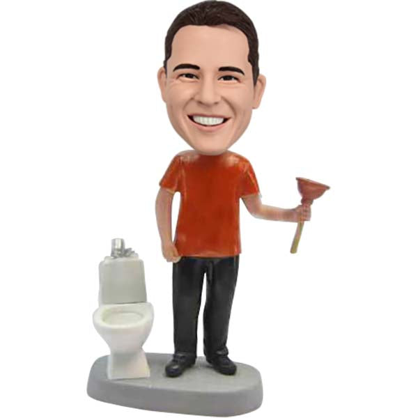 Plumber bobbleheads custom – Bobbleheadscustom.ca