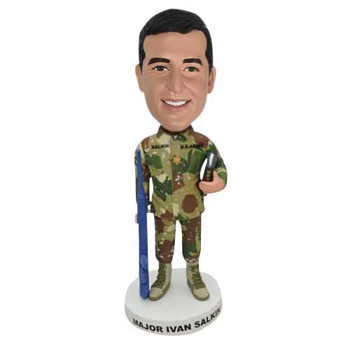 Custom Military Bobblehead Soldier – Bobbleheadscustom.ca