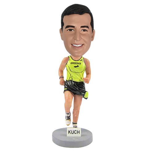 Marathon Runner Running Bobbleheads Custom – Bobbleheadscustom.ca